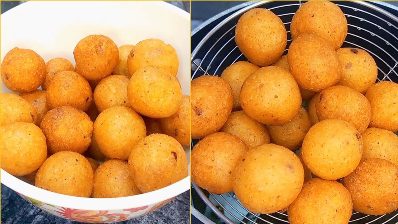 5 Minutes Potato Snacks Recipe | Crispy Potato Balls | Easy Potato ...