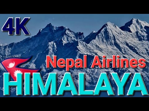🏔🏔 HIMALAYA 🏔🏔 Spectacular view from Nepal Airlines Kathmandu Delhi flight Everest Highest Mountain