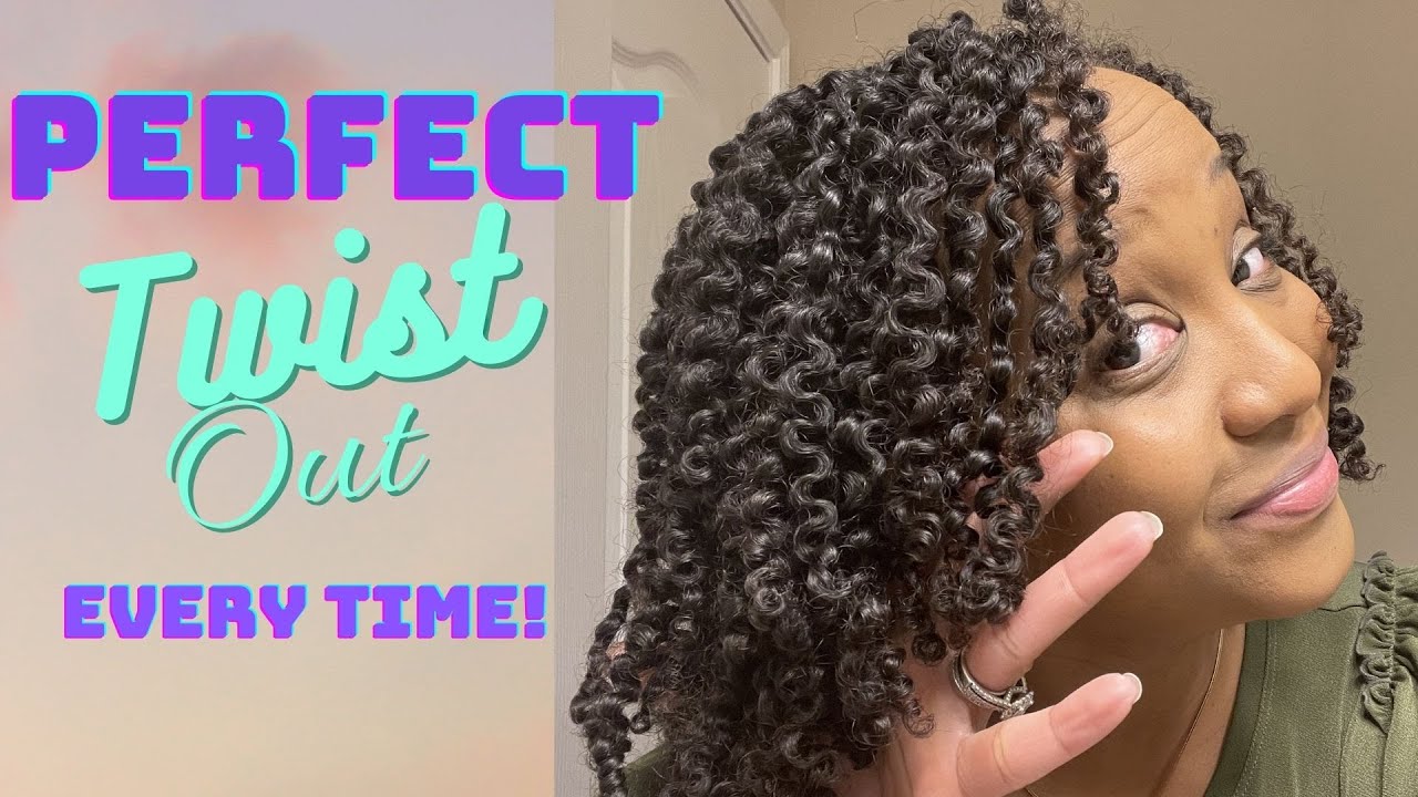 TWIST OUT | Perfect Twist Out Everytime | Natural Hair Twist Out | 3b ...