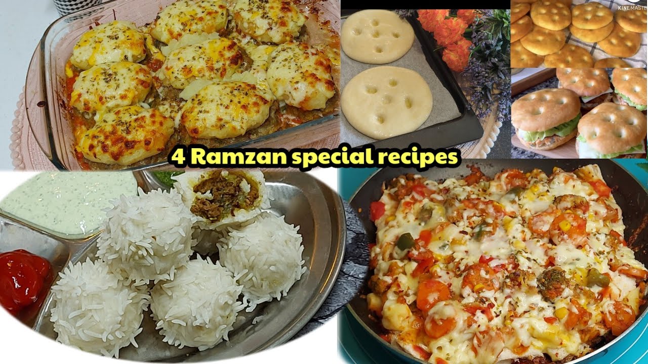 4 Iftar special recipes|| Iftar recipes|| ramzan special Recipes ...