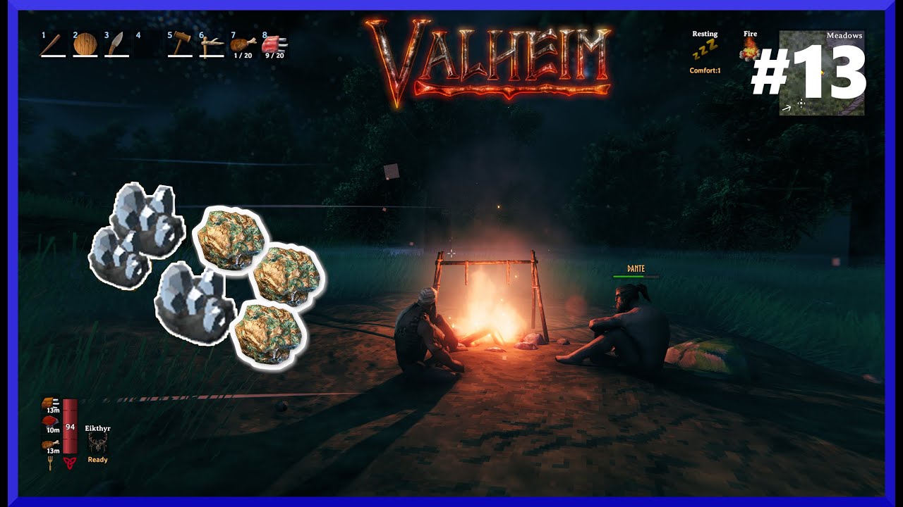 Valheim - Smelting Copper and Tin! - #13 - YouTube