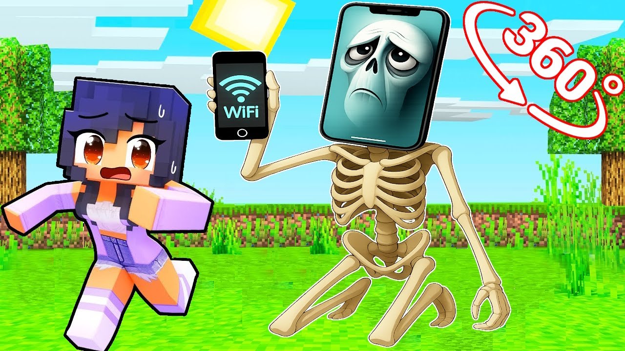 Aphmau Surviving Against HOTSPOT in Minecraft - Gameplay 360° - YouTube