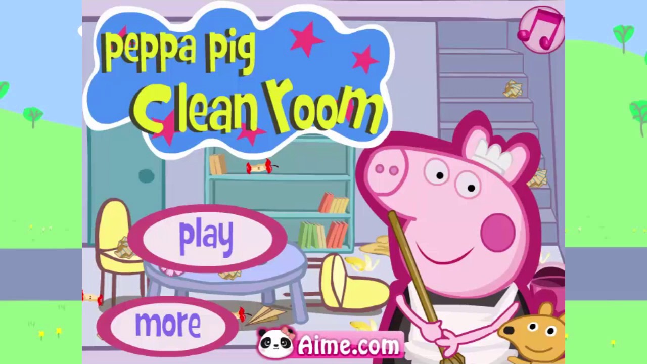 Peppa Pig Clean Room - YouTube