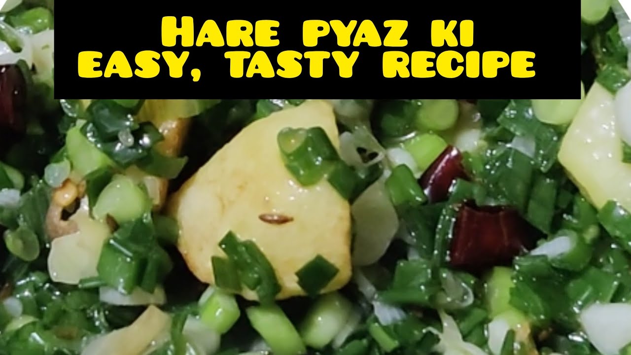 kam mahnat me itni lajawab Hare pyaz or aalu ki sabki k bnaoge br br 🤫 ...