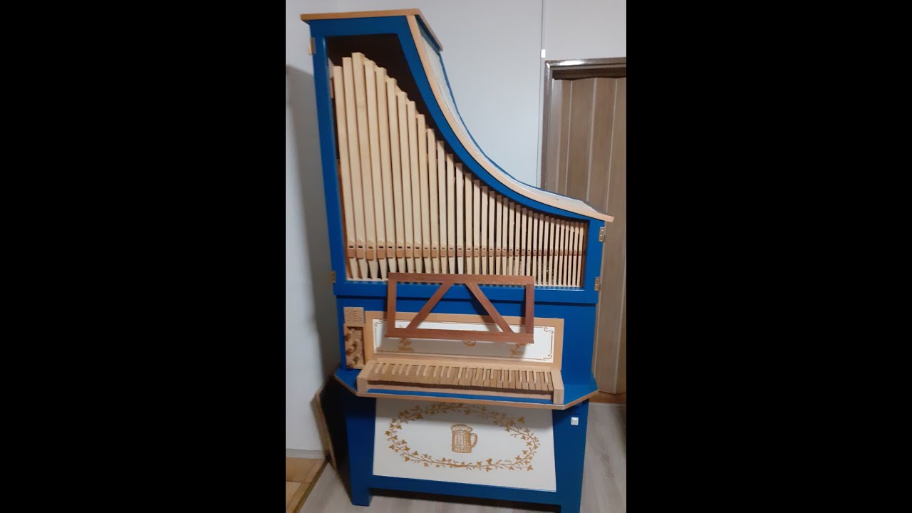 Vorstellung selbstgebaute Hausorgel/Orgelpositiv (Teil 1) - YouTube