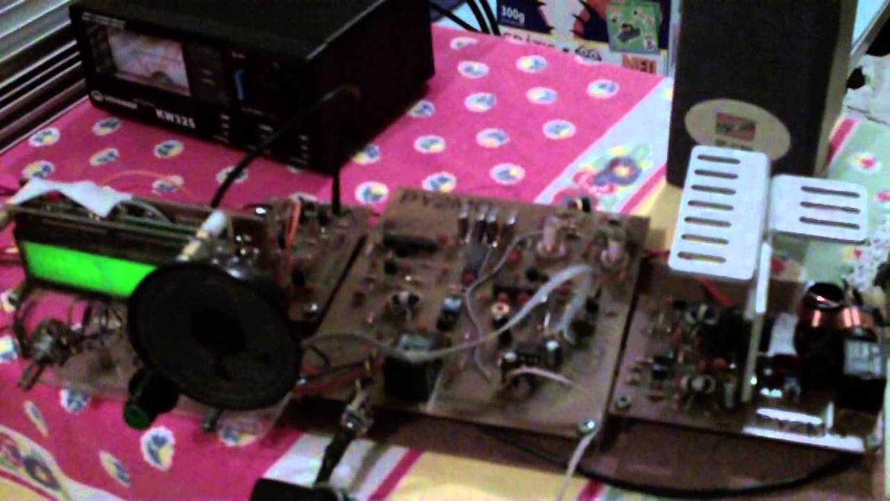 Teste de operação Ararinha SSB 80m - YouTube