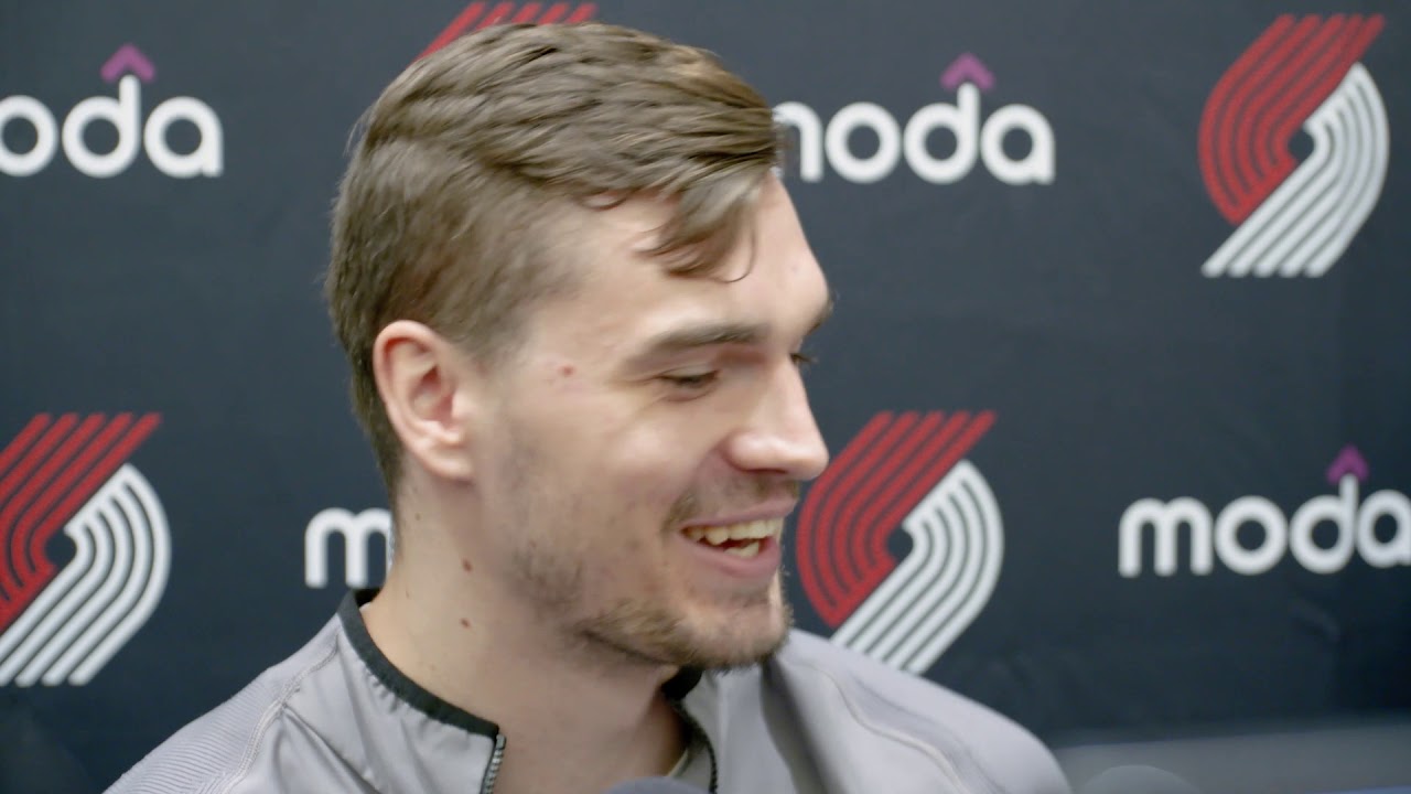 Mario Hezonja: "My goal is to push [Portland] even further this year ...