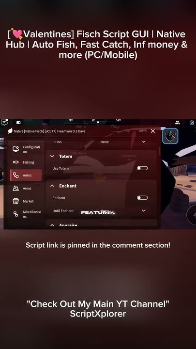 [💘Valentines] Fisch Script GUI | Native Hub | Auto Fish, Fast Catch ...