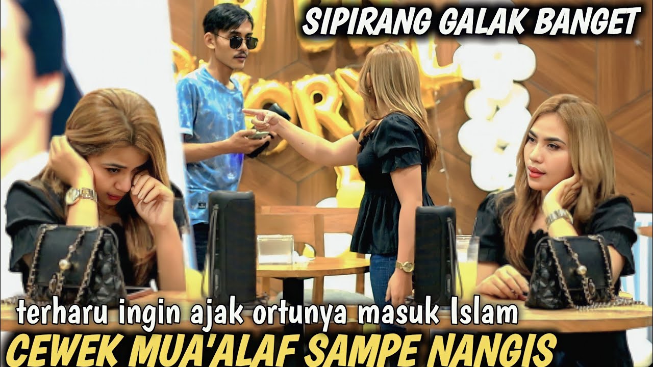 PRANK SHOLAWAT CEWEK MUA'ALAF NANGIS TERHARU DENGER SHOLAWAT NGAJI ...