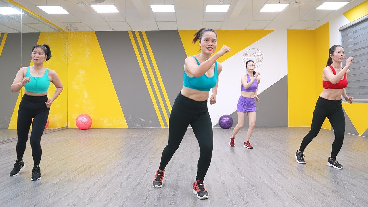 AEROBIC DANCE | 25 Minute Dance Workout At Home | Exercise To Lose ...