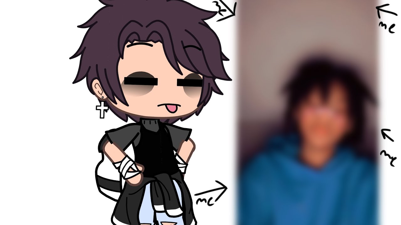 This is my face |gacha meme| [gacha life] face reveal?? - YouTube