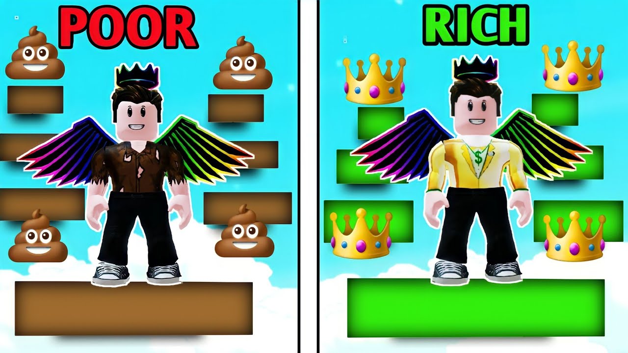 POOR VS RICH OBBY IN ROBLOX! - YouTube