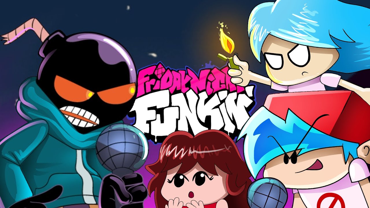 WHITTY VS BOYFRIEND & SKY ANIMATION - FRIDAY NIGHT FUNKIN - YouTube