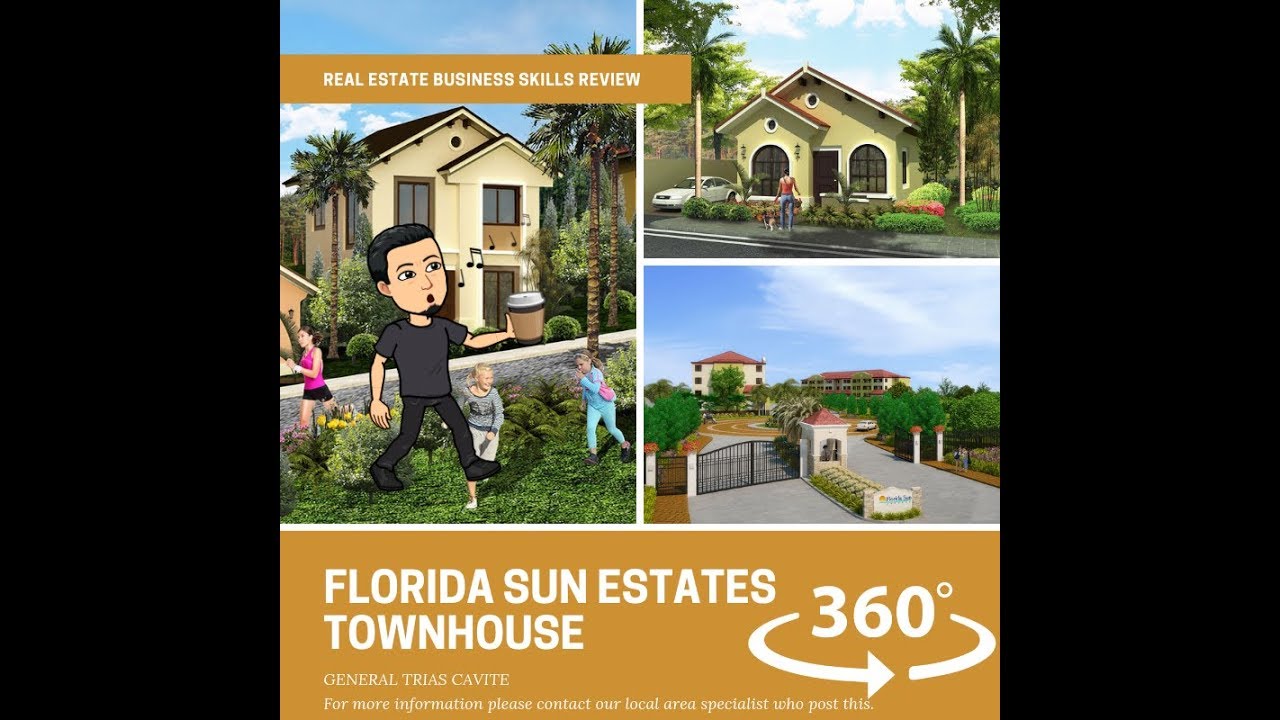 [ 360 Video ] Florida Sun Estates Townhouse House and Lot Property For ...
