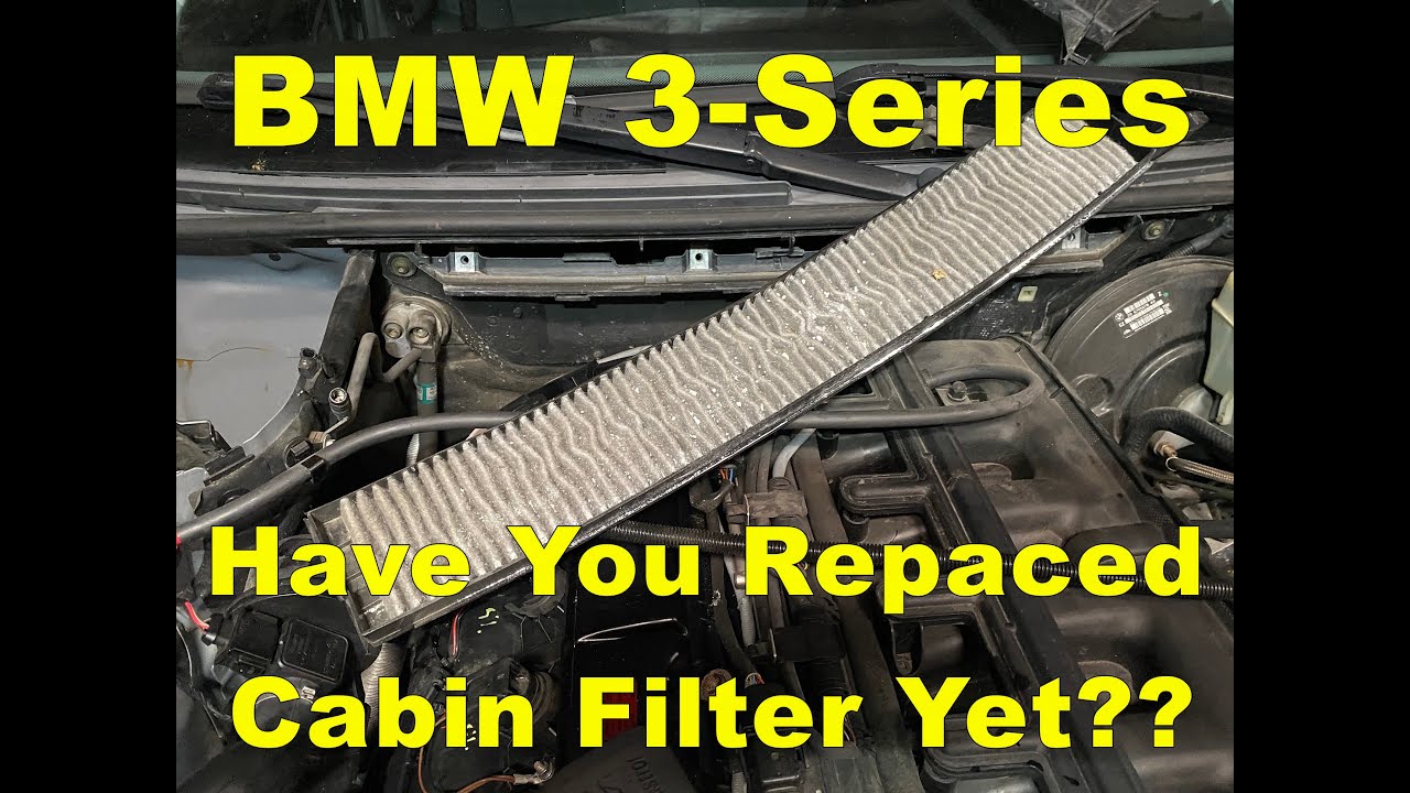 BMW E46 3-Series Cabin Filter Replacement - YouTube