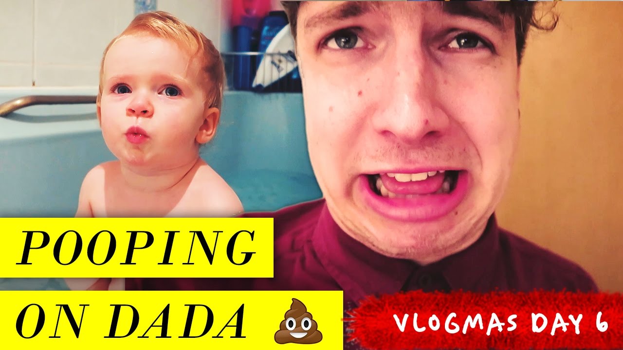 POOPING ON DAD | VLOGMAS DAY #6 - YouTube