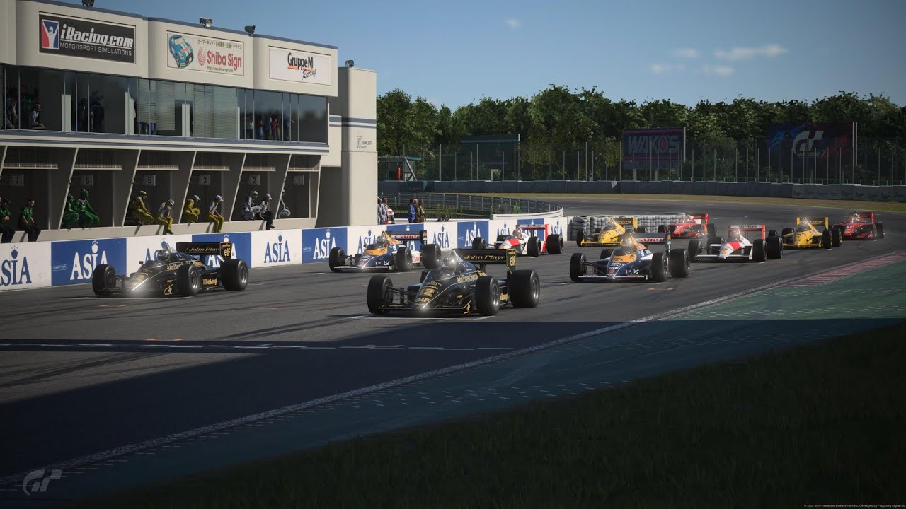 Gran Turismo 7 F1 custom race test. - YouTube