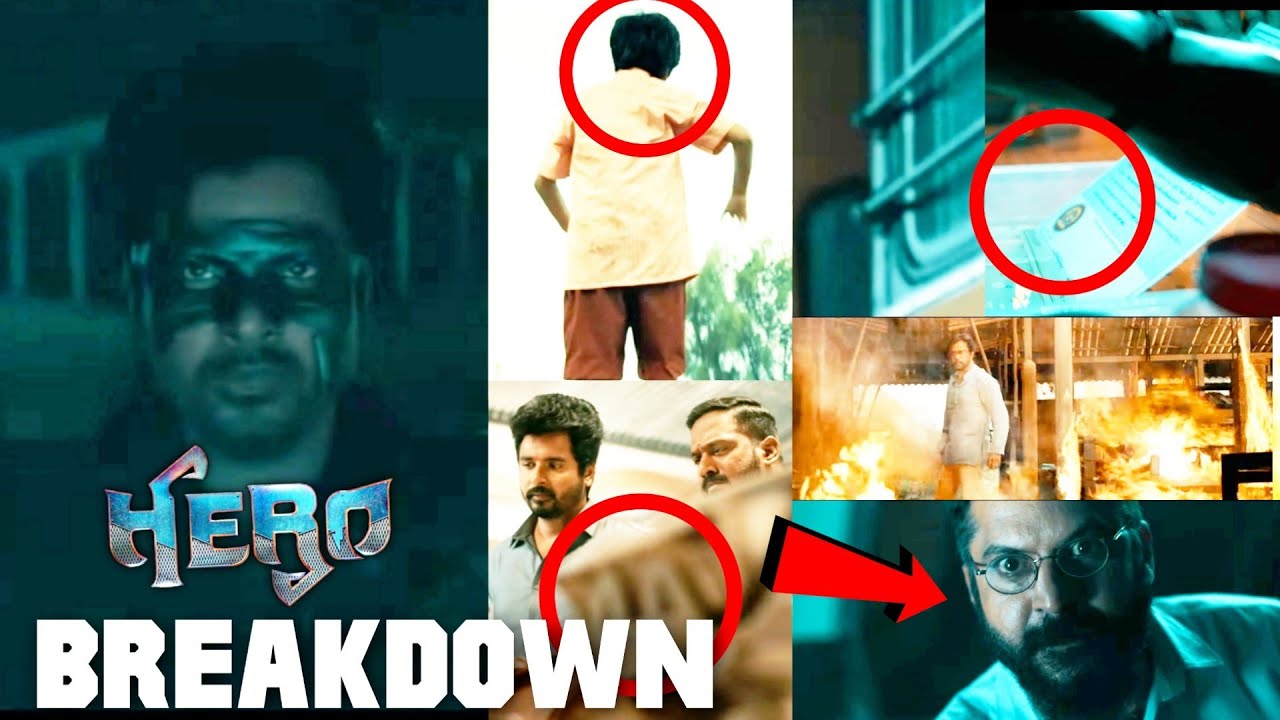 HERO OFFICIAL TRAILER BREAKDOWN | Sivakarthikeyan, Arjun | PS Mithran ...