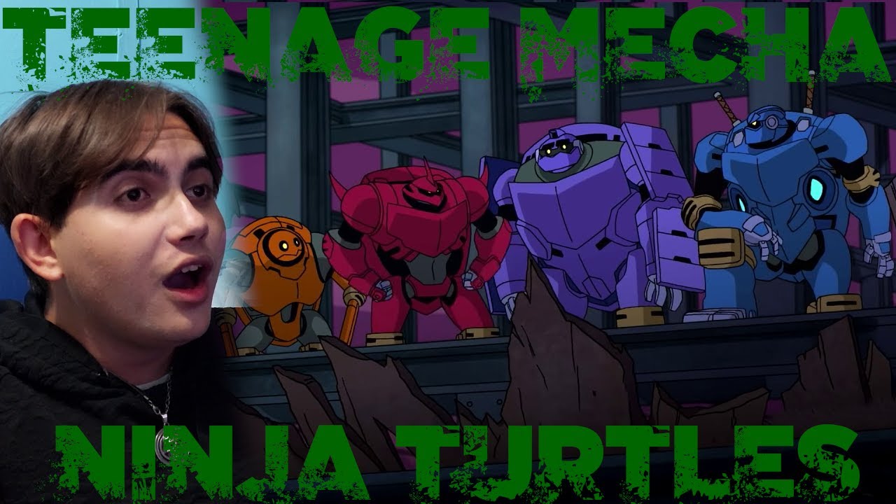 Teenage Mecha Ninja Turtles (TMNT 2012) Short Movie [Reaction - The ...