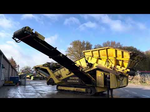 Keestrack Frontier Zeef | Boss Machinery
