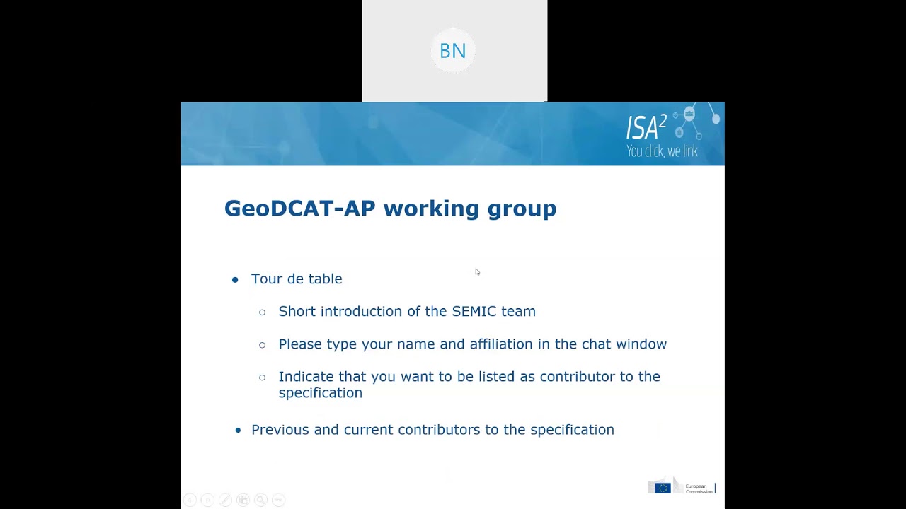 GeoDCAT-AP 2.0 Webinar - YouTube