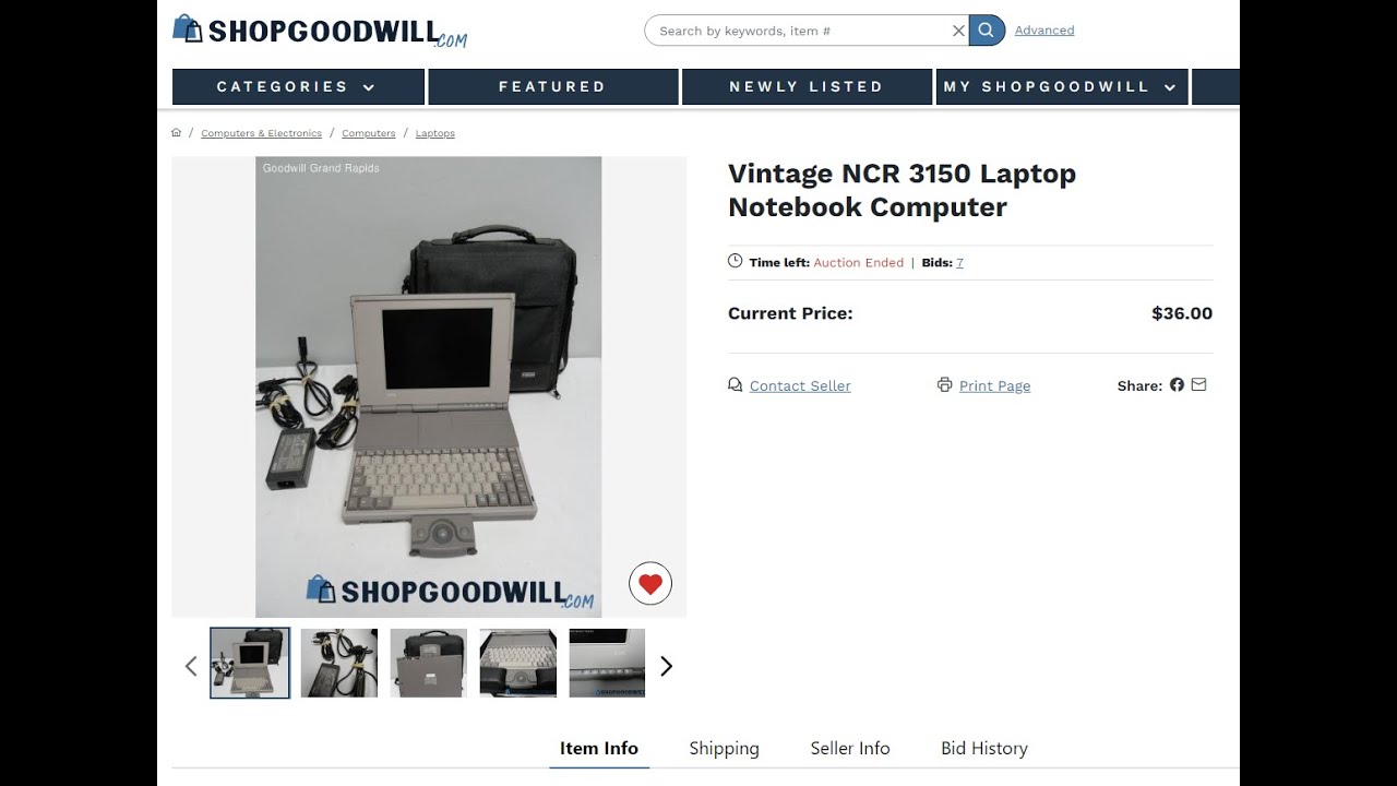 How Rare is this Notebook from 1991? | NCR 3150 | 486DX | 486SX | Retro ...