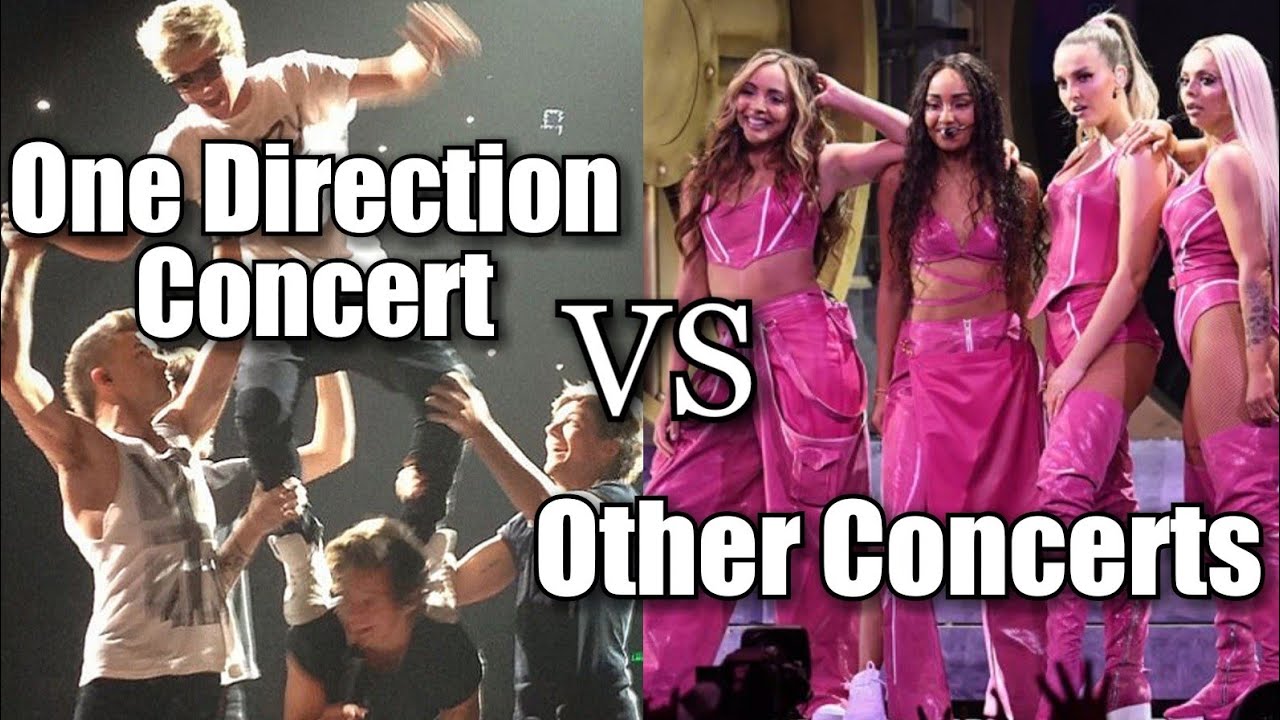 ONE DIRECTION CONCERT vs OTHER CONCERTS - YouTube