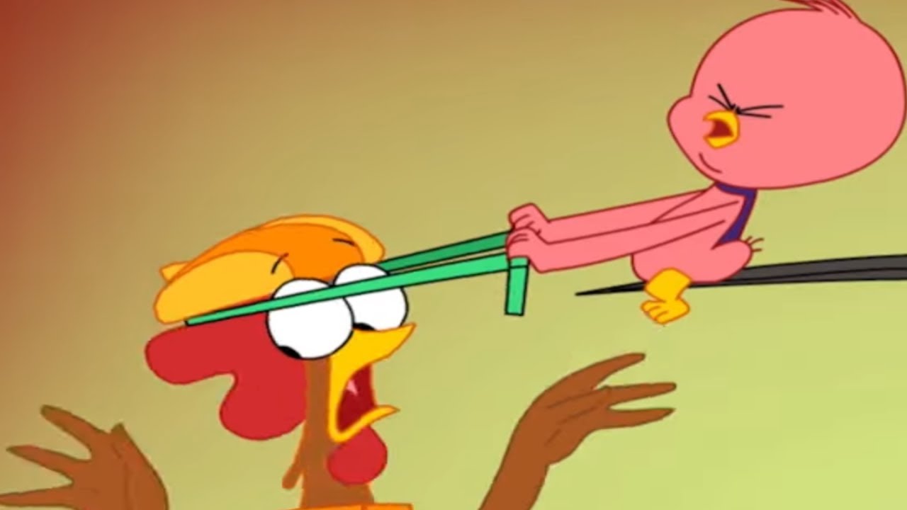 Hold On! | Funny Toons | Marvo the Wonder Chicken - YouTube