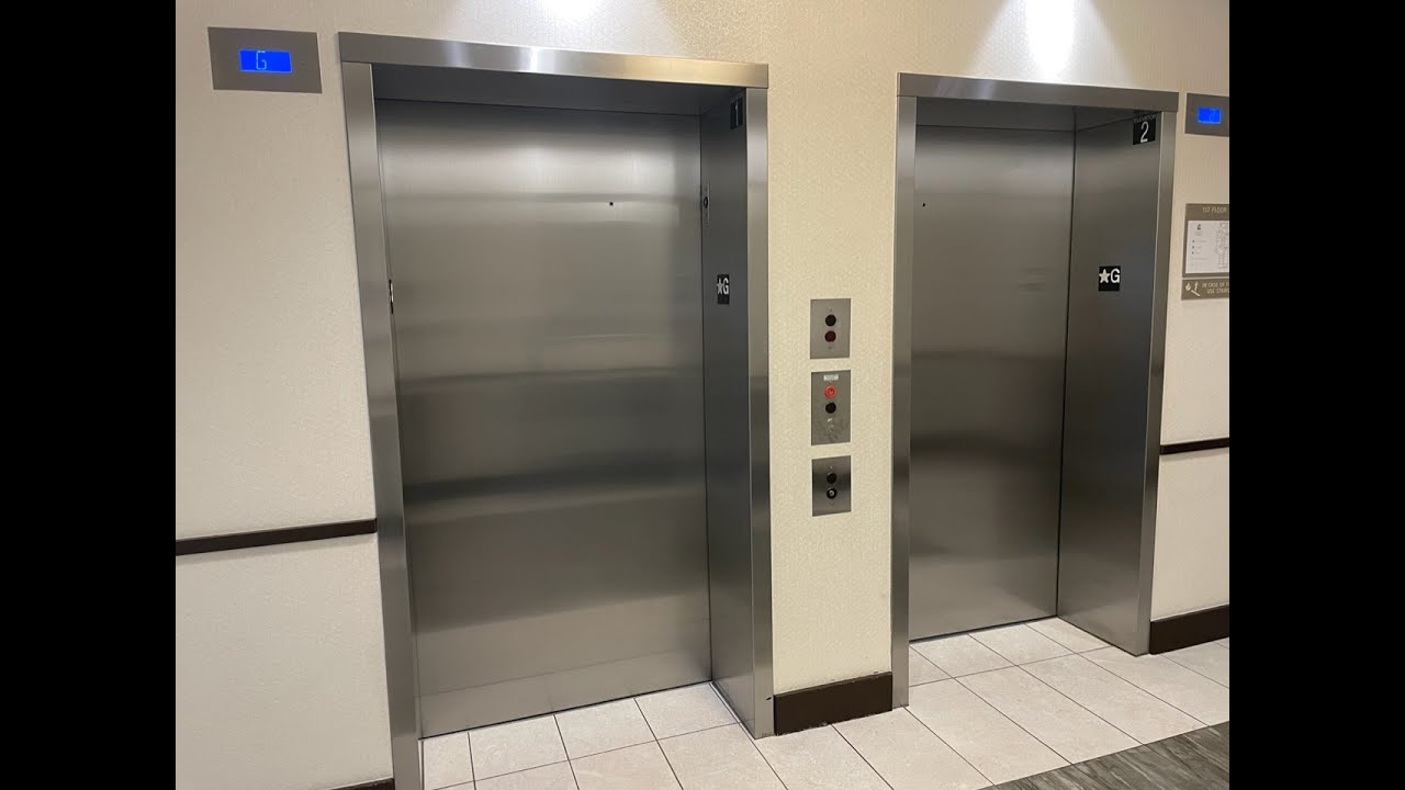 OTIS GEN2 MRL Traction Elevators @ Hyatt Place - Legacy Village - Lyndhurst, OH - YouTube