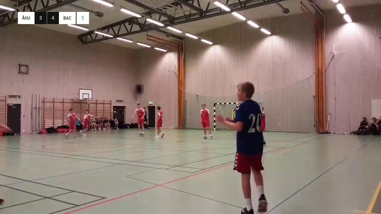 Åhus handboll ÅHU Backa HK BAC B13 Playoff B - YouTube