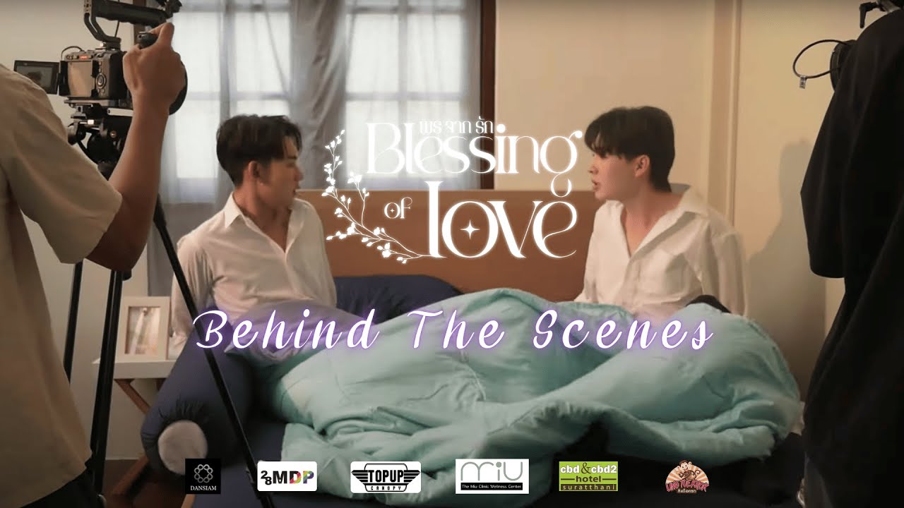 Behind the Scenes of Blessing of Love is Coming Sooooon!! - YouTube