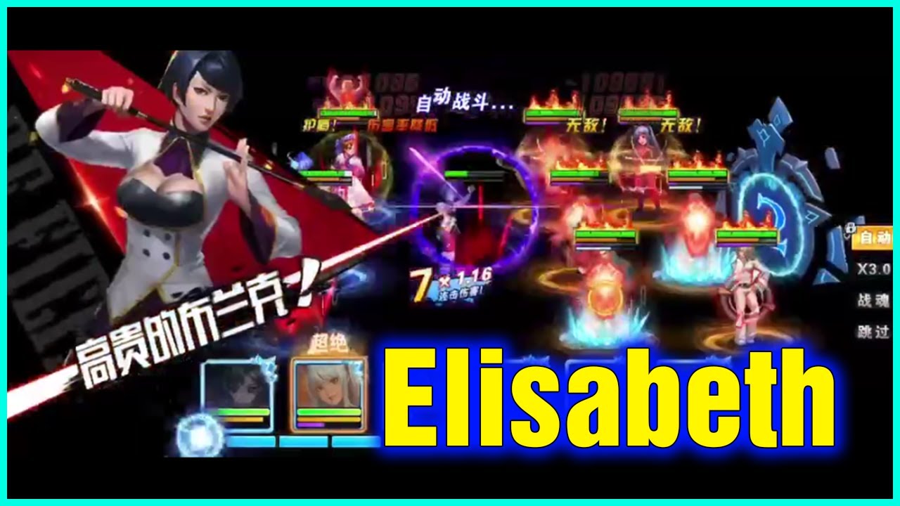 KOF All Star Quyền Vương Chiến - Trải nghiệm Elisabeth - Boss SP mới ...
