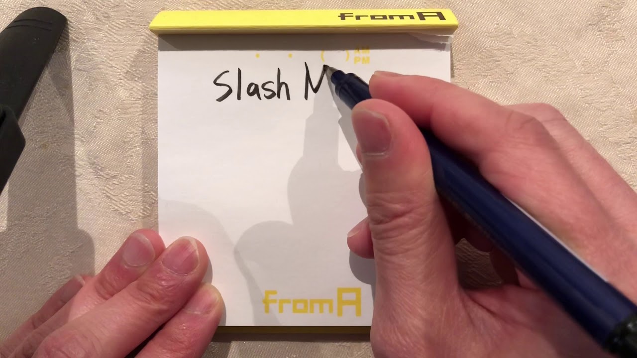 Slash Metal - How to write in Japanese Kanji - YouTube