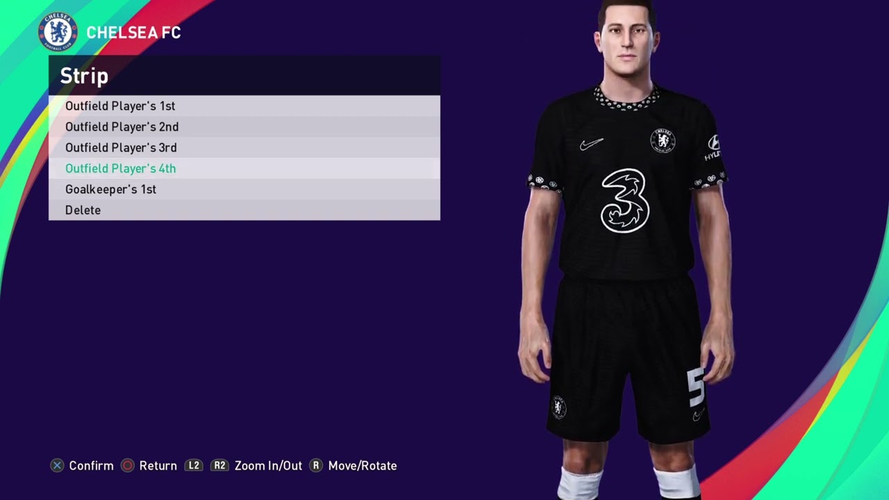 PES 2021 Season Update | Chelsea FC Kits 2022-2023 | [PS4/PS5] - YouTube