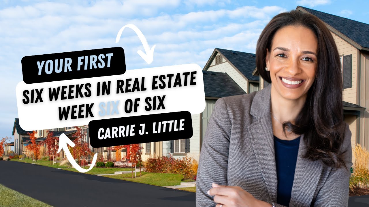 First Six weeks in real estate - Week Six - YouTube