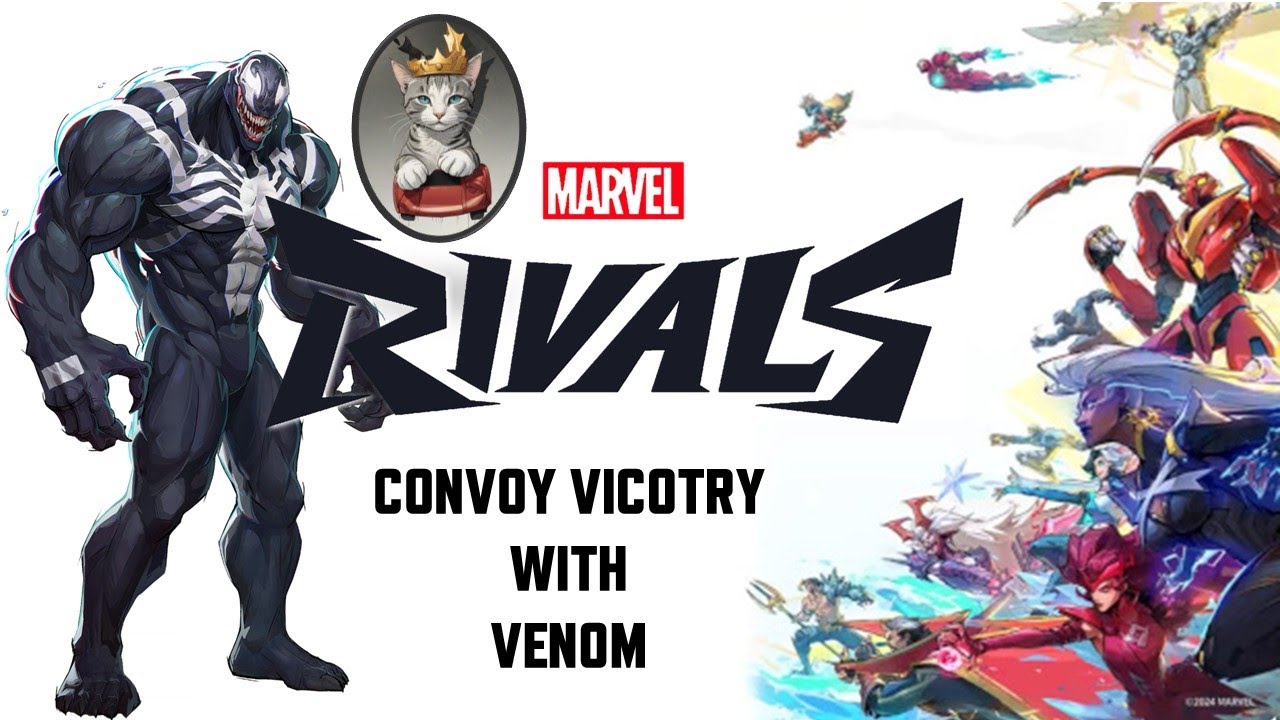 Marvel Rivals Venom in Convoy Victory Gameplay - YouTube