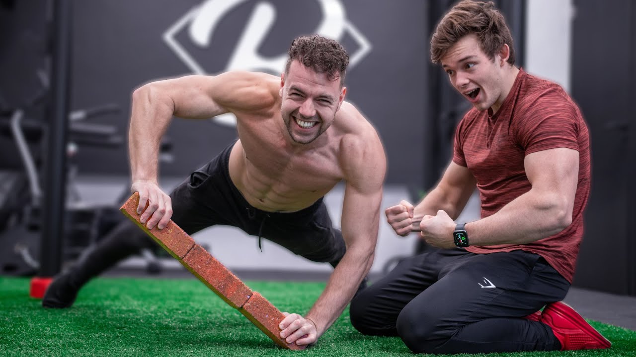We Tried The Hardest Push Up Challenges With Stan Browney - YouTube