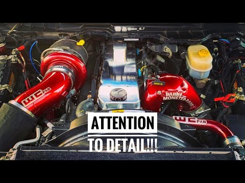 Attention to detail with this engine bay!!! - YouTube