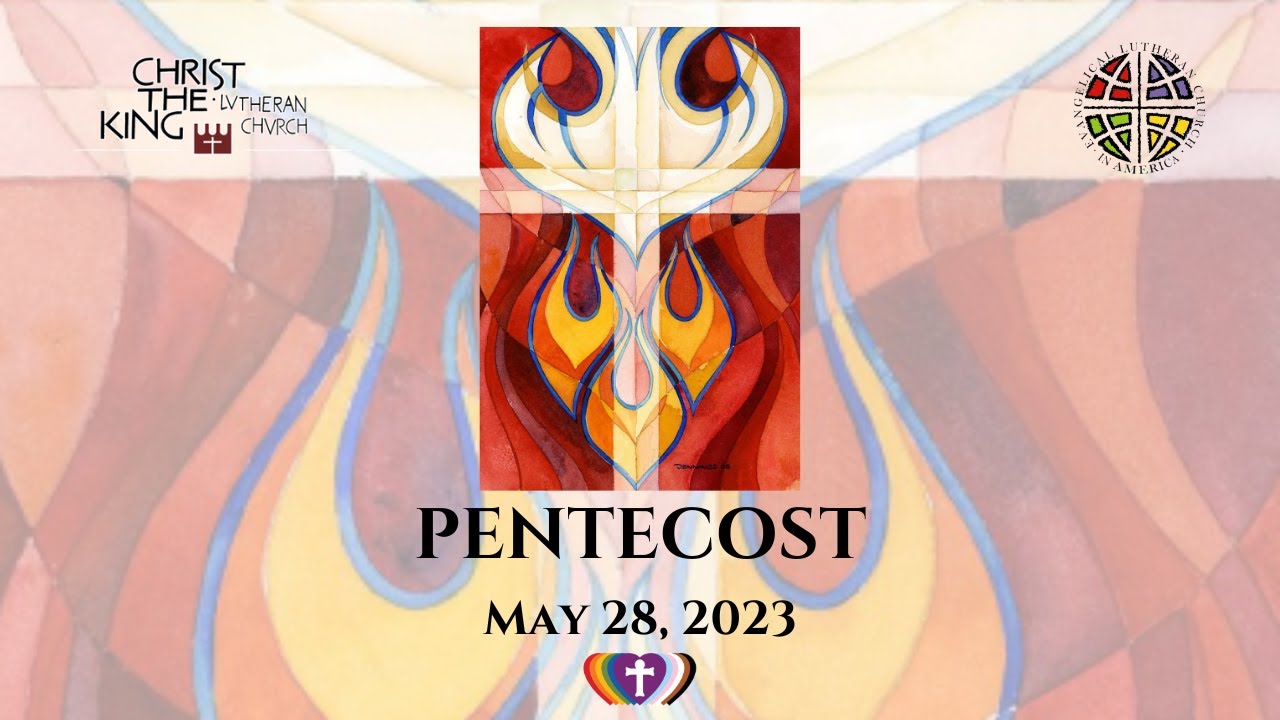 Pentecost Sunday | Holy Communion + Rev. Jennifer Hope-Tringali | CTK ...