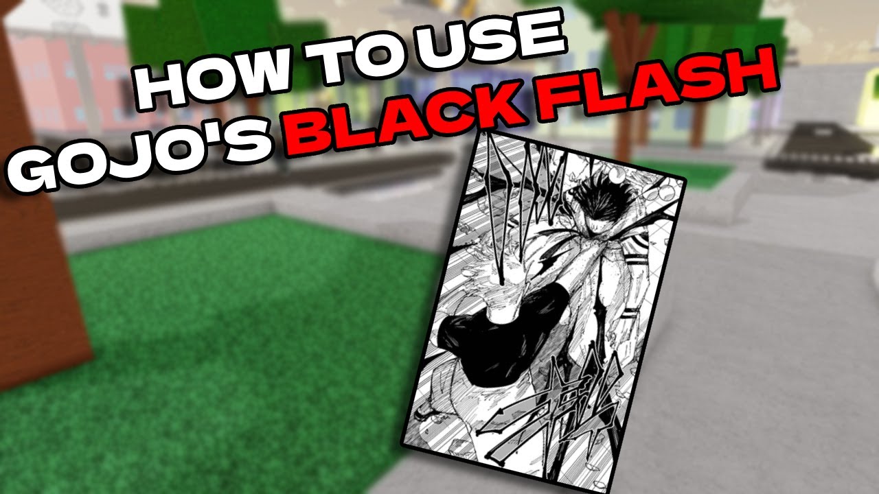 How to use Gojo's Black Flash | Jujutsu Shenanigans Roblox - YouTube
