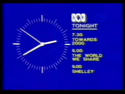 ABN2 ABC TV Clock Logo 1982 - YouTube