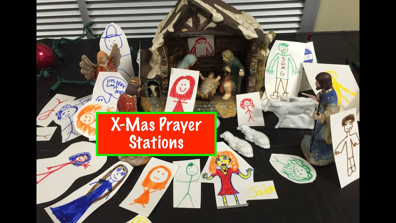 Christmas Prayer Stations For Youth - YouTube