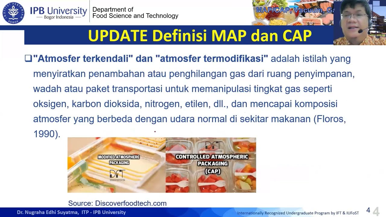 Video 1 Modified Atmosphere Packaging MAP CAP Vacuum Packaging Inert ...