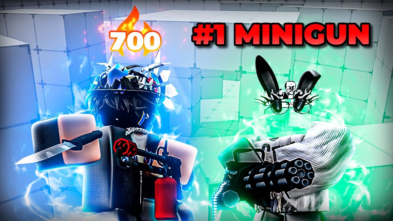I played with the #1 MINIGUN PLAYER in RIVALS.. - YouTube