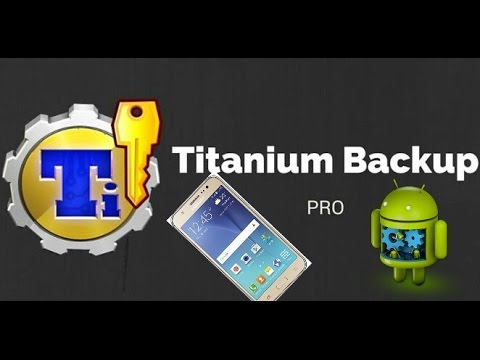 Tutorial Backup Application Android With Titanium Backup Pro - YouTube