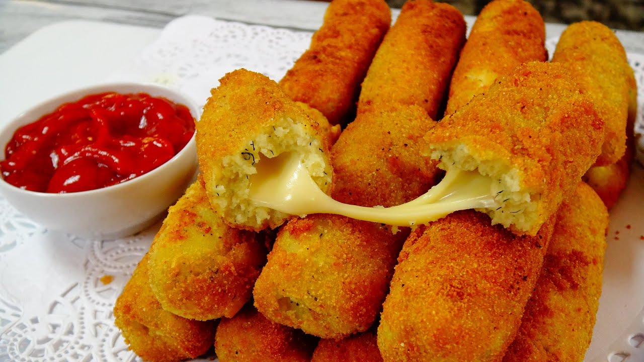 Crochete din fulgi de cartofi. Potato flake croquettes. - YouTube