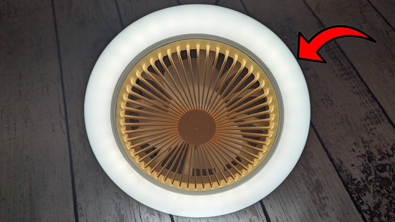 This Portable Plug In Ceiling Fan is Amazing! - YouTube