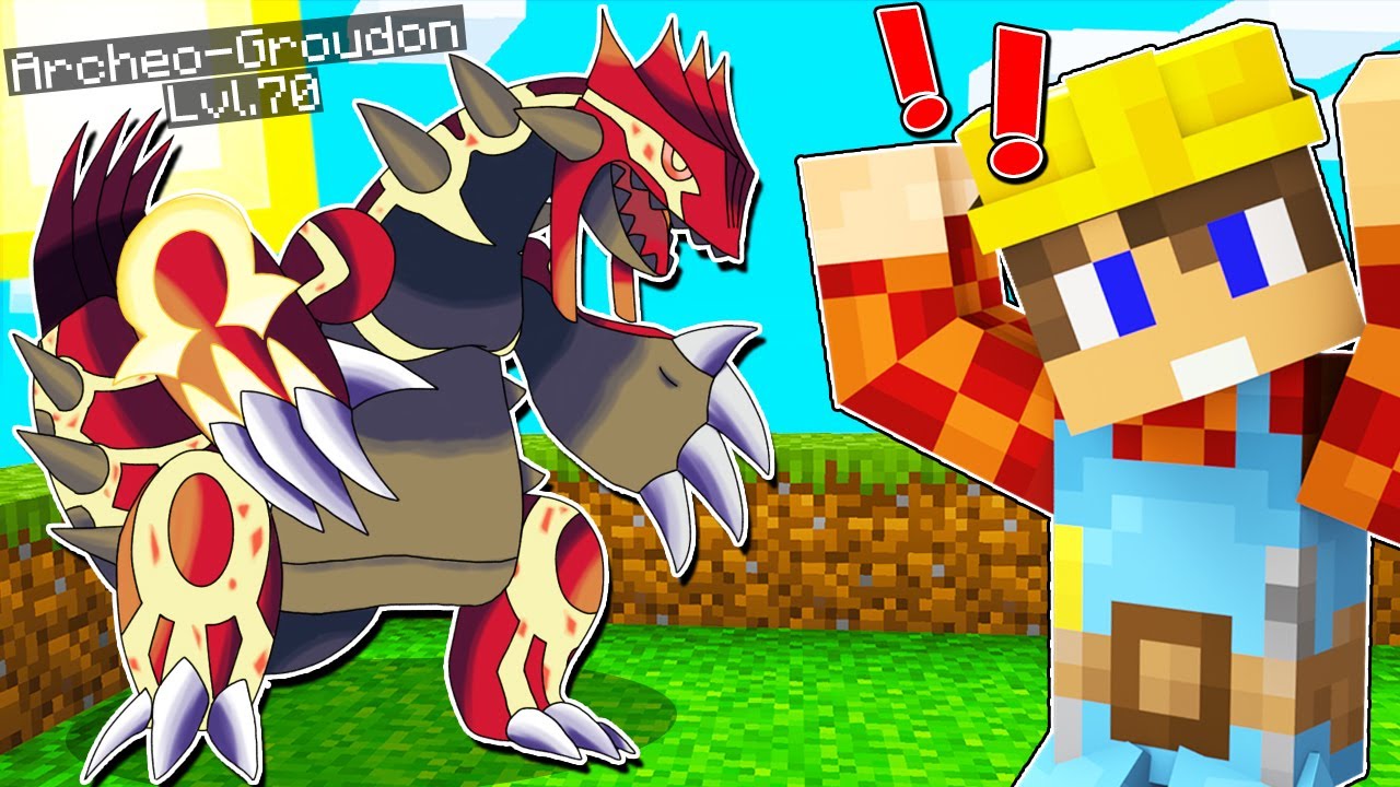 HO CATTURATO ARCHEO-GROUDON LEGGENDARIO SULLA PIXELMON!! - YouTube