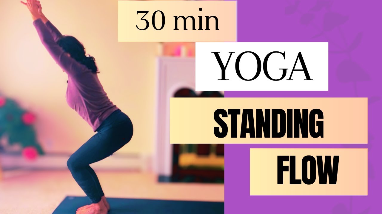 The Ultimate Standing Yoga Flow with Challenging Balance Poses 30 min ...
