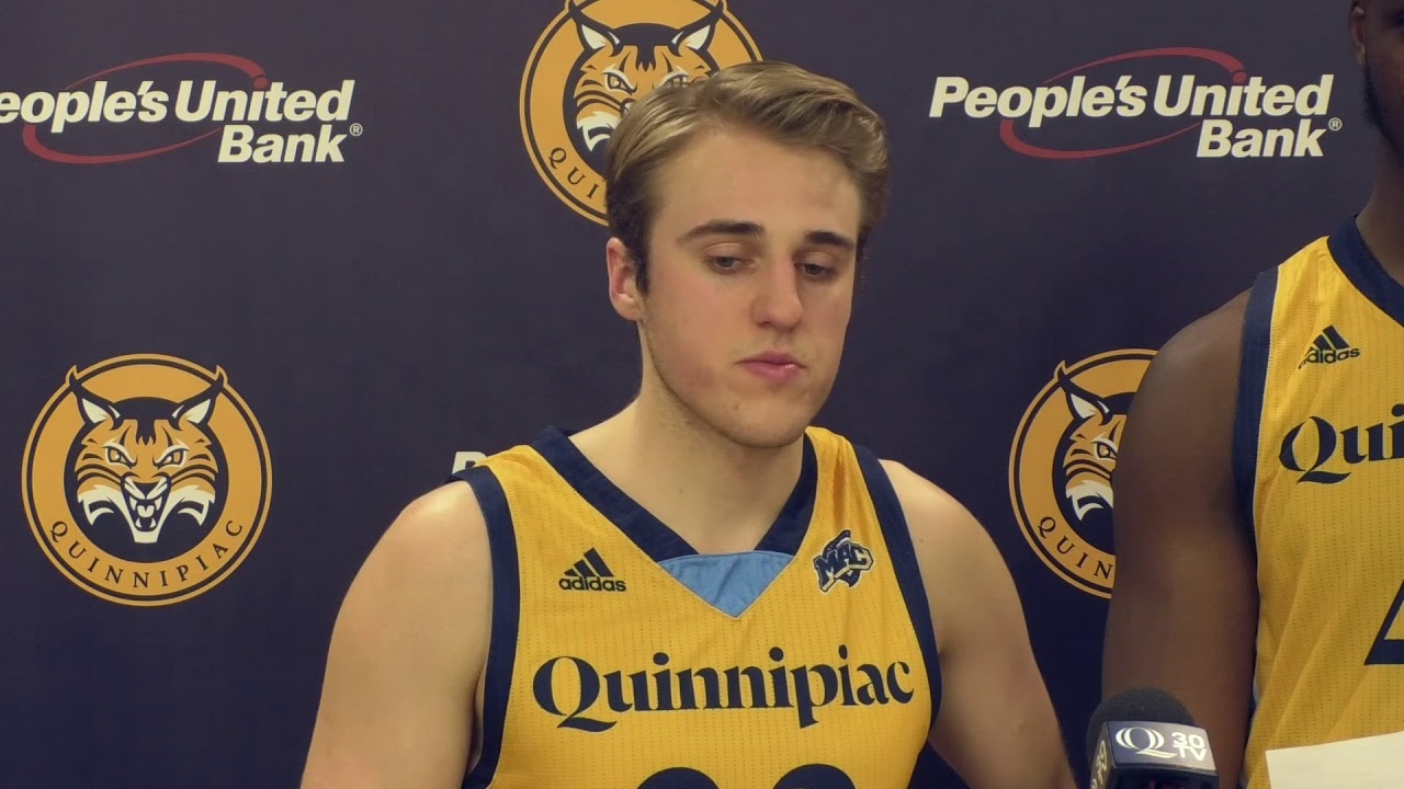 Chris Dacey wraps up the Quinnipiac men's basketball win over Canisius ...